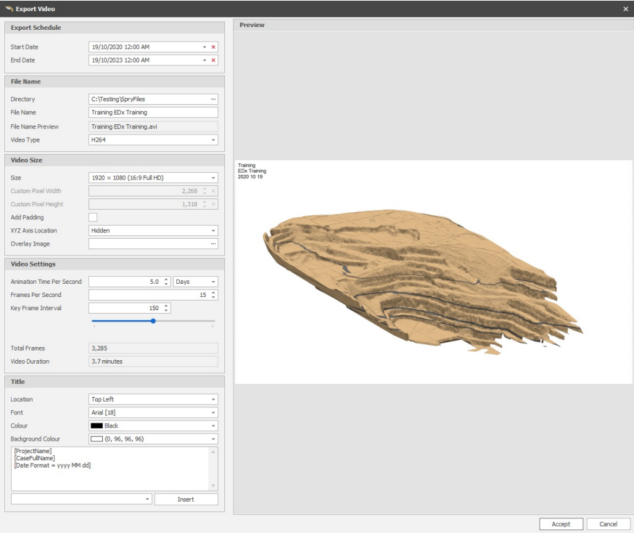 Grids, Videos and Images – Micromine Spry