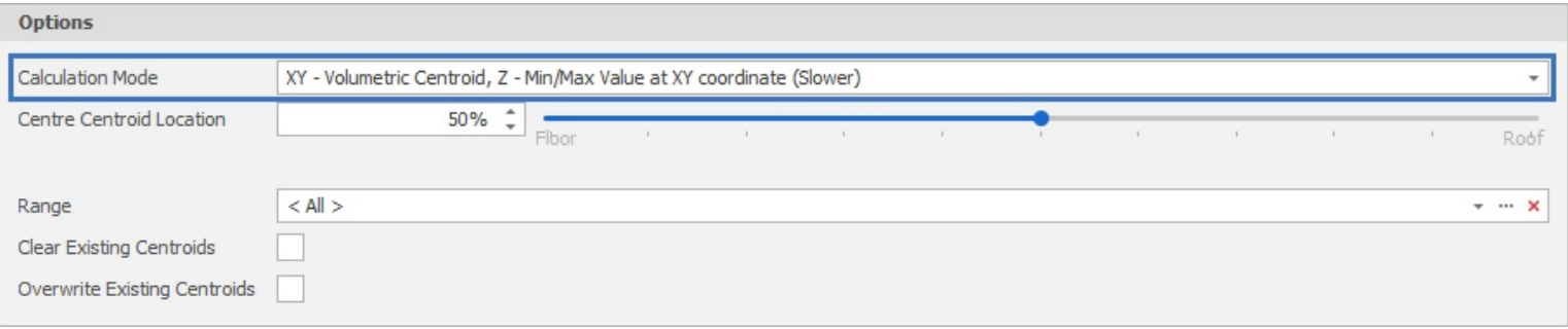 Centroid Calculator – Micromine Spry