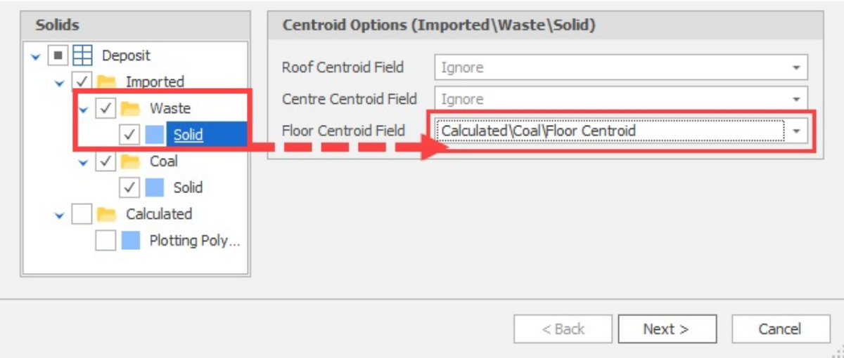 Centroid Calculator – Micromine Spry