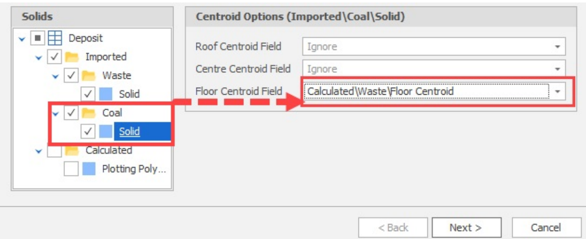 Centroid Calculator – Micromine Spry