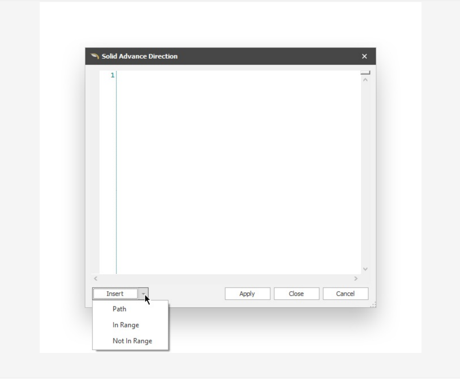 Solid Advance Direction – Spry Quick Articles