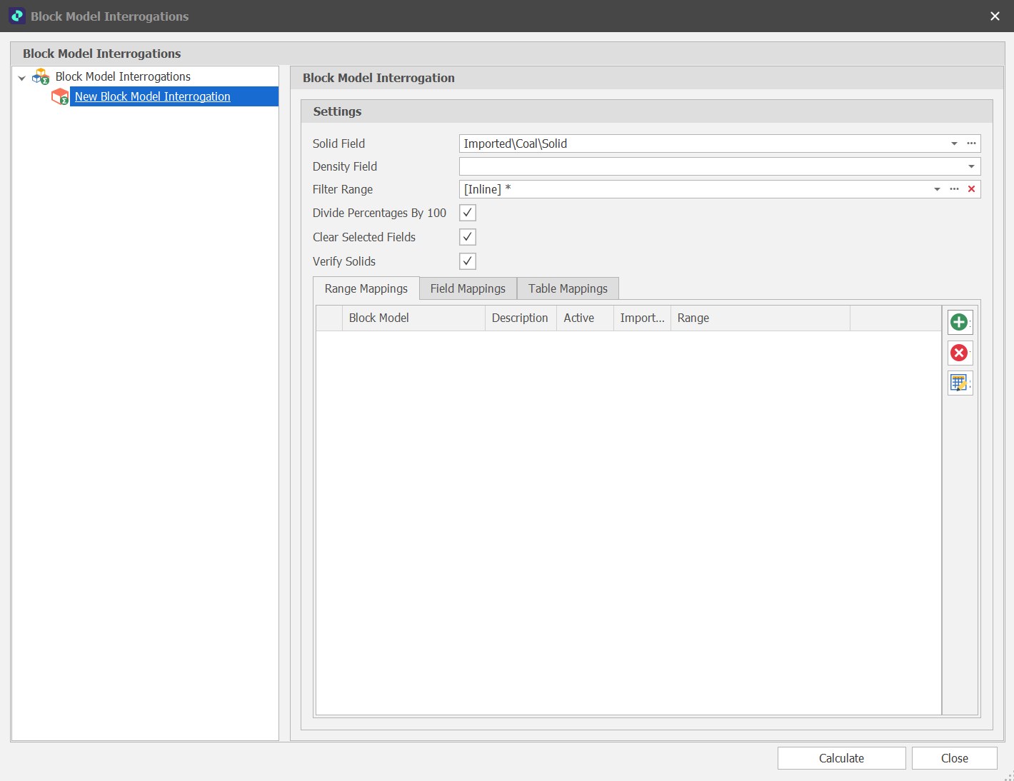 Setting Up Block Model Interrogations Micromine Spry