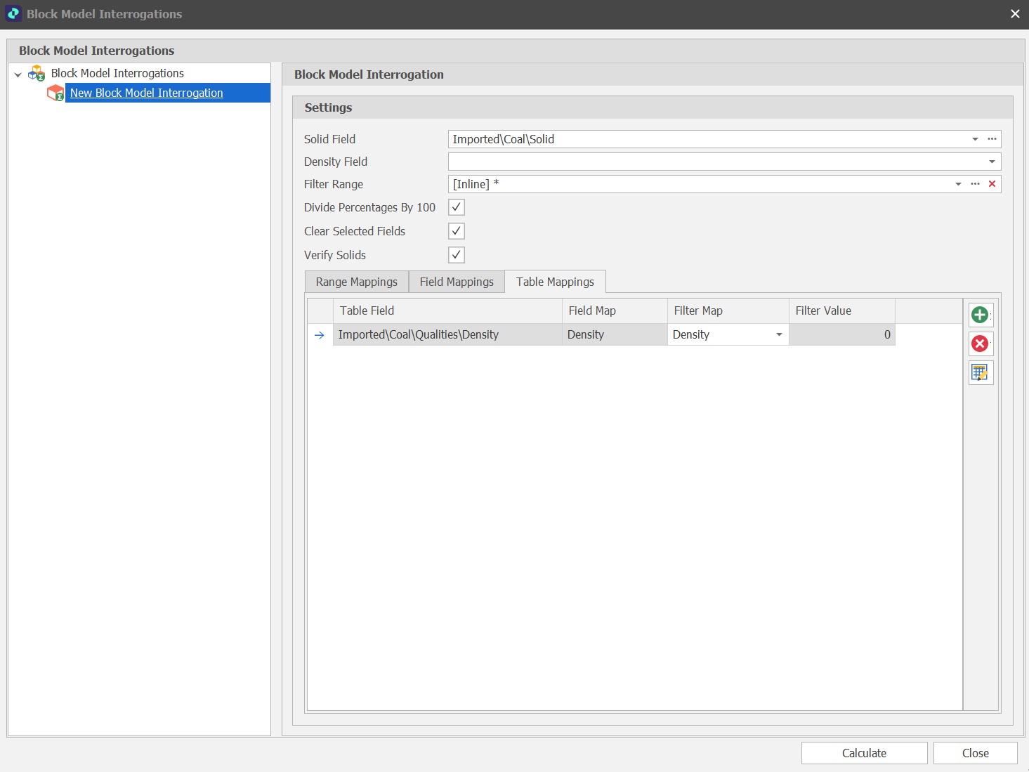 Setting Up Block Model Interrogations Micromine Spry