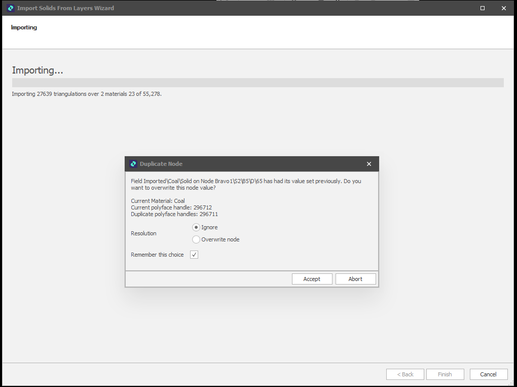 Identifying Duplicate Solids Using Design Filters – Micromine Spry