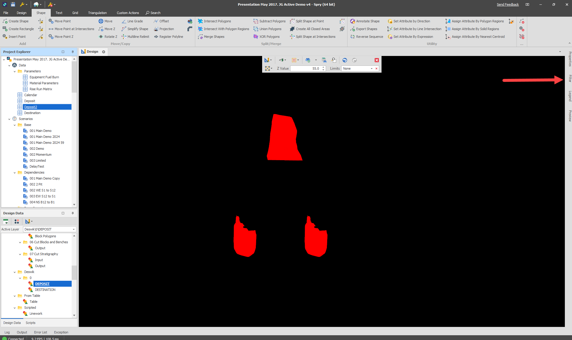 Identifying Duplicate Solids Using Design Filters – Micromine Spry